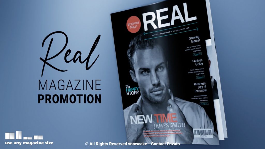 Magazine Promotion – Real - Snowcake After Effects Templates